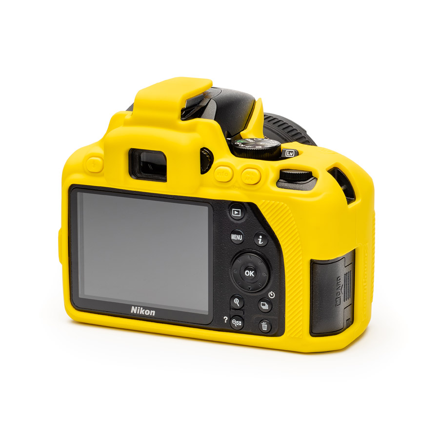 Carcasa easyCover Nikon D3500, Amarillo – Fotoacces